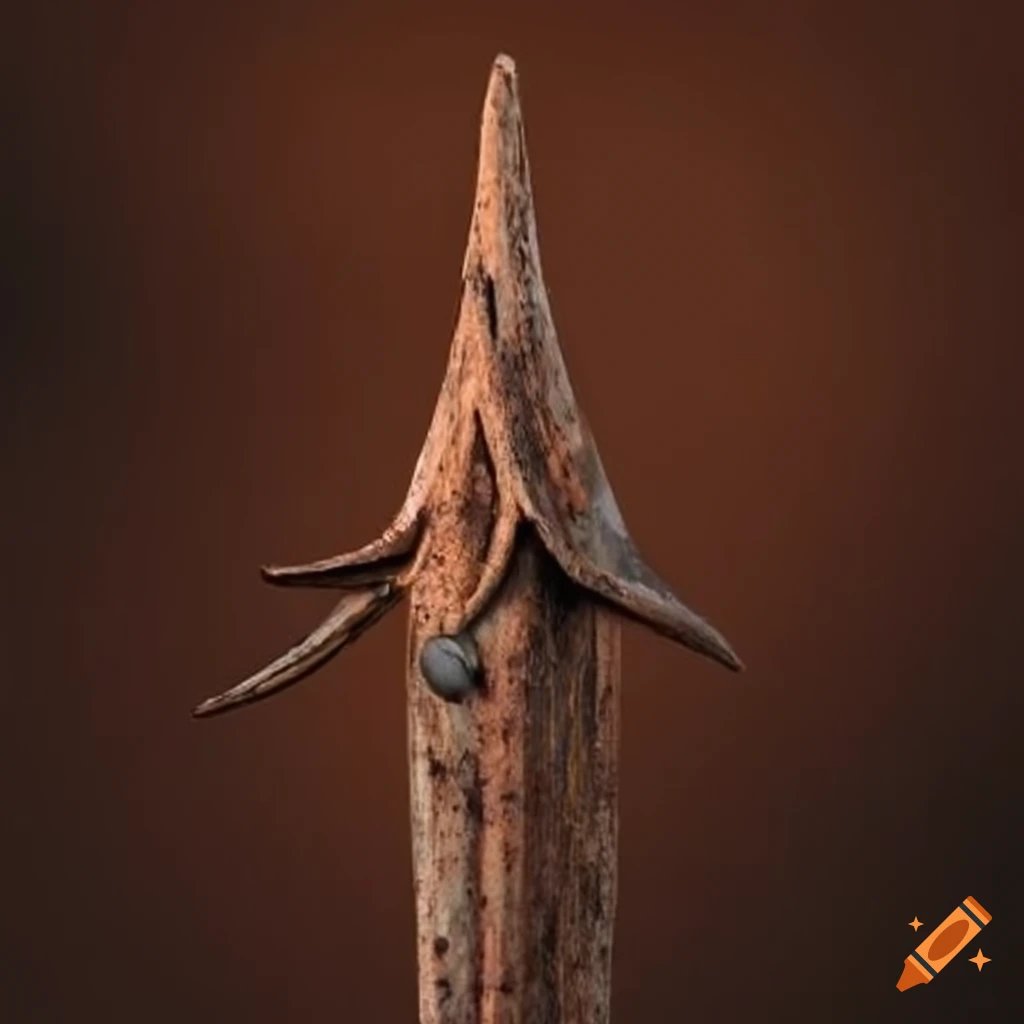 Rusted spike on Craiyon