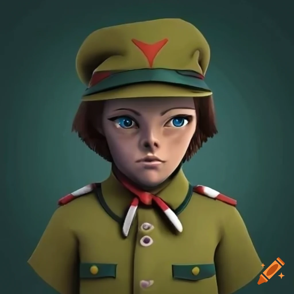 Diverse group of german scouts