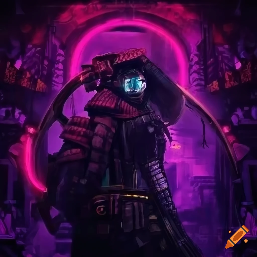 Cyberpunk gaming profile picture with Croscardegamer on Craiyon