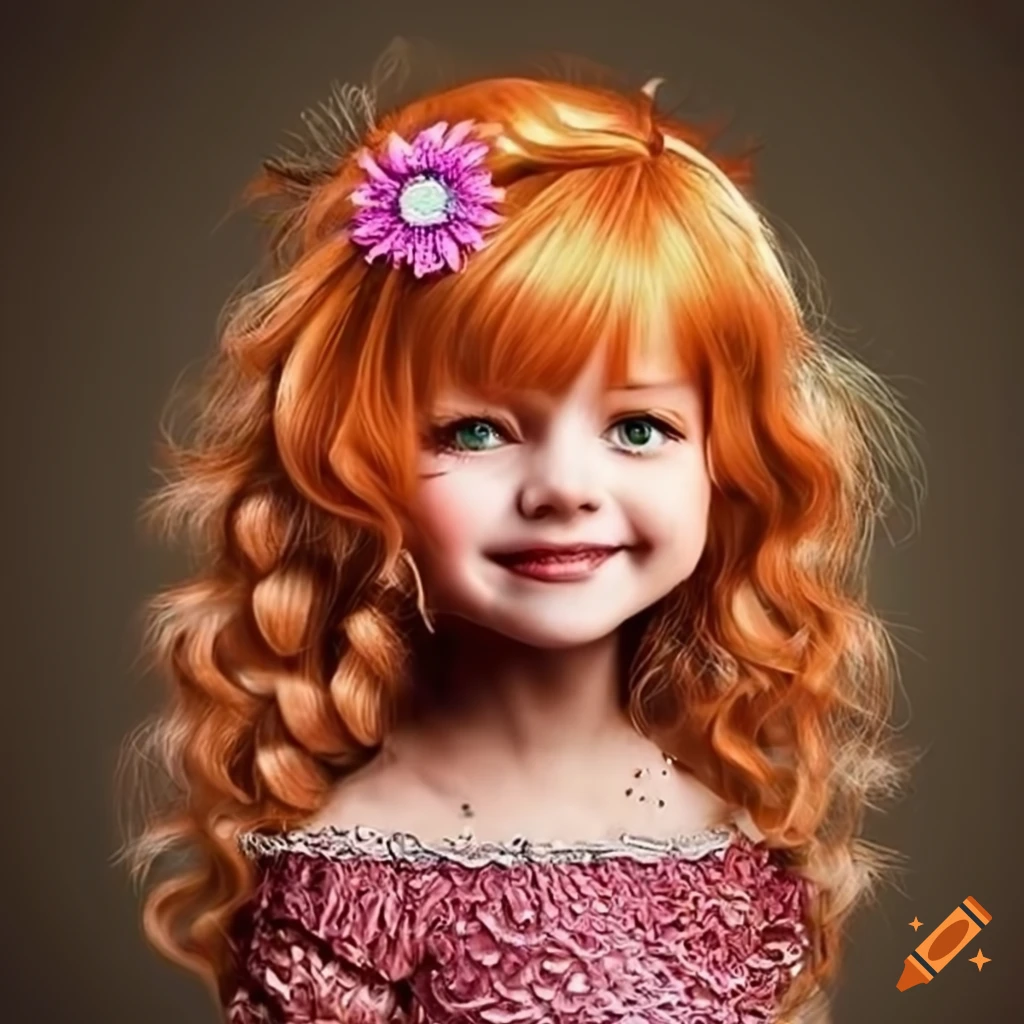 Illustration of cute and colorful girls with unique embellishments on ...
