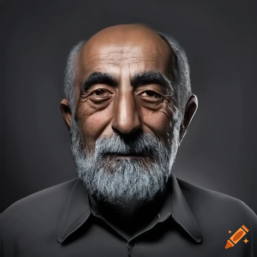 Portrait of a great man from Azerbaijan on Craiyon