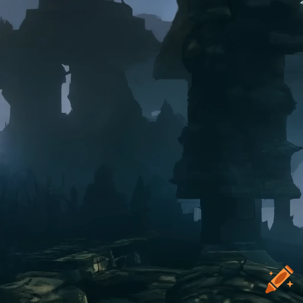 Isometric rpg terrain concept art inspired by various games on Craiyon