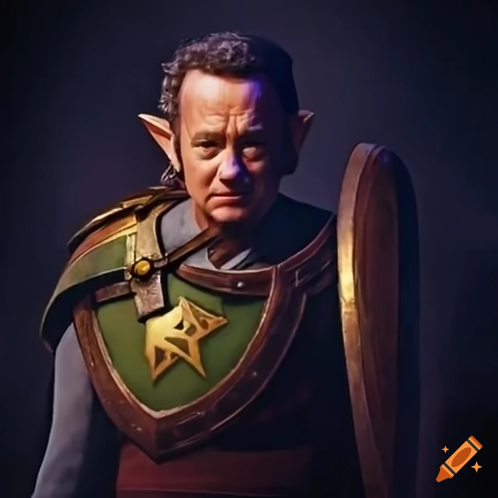 Tom hanks as link from the legend of zelda on Craiyon