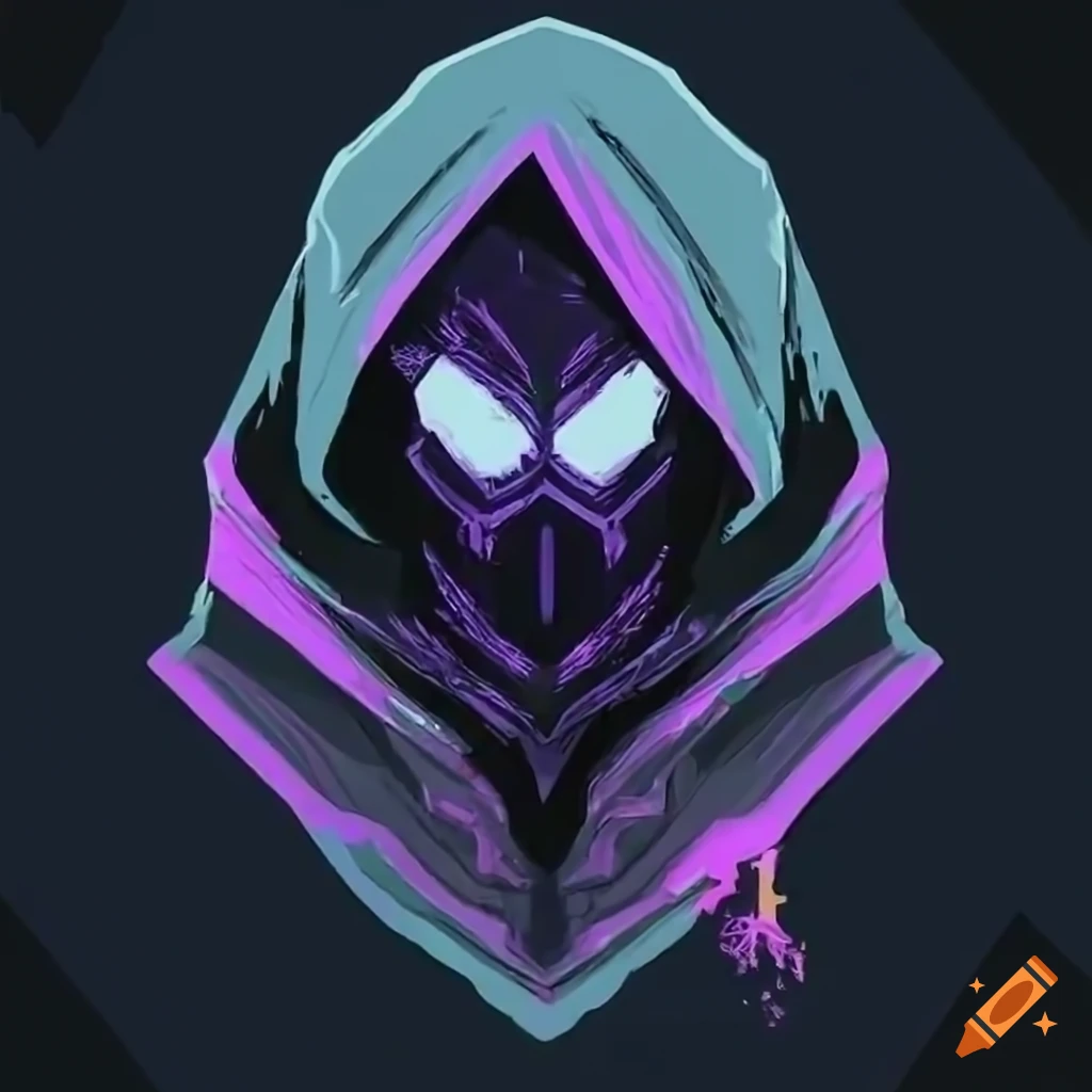 Omen character from Valorant and Cyberpunk 2077 on Craiyon