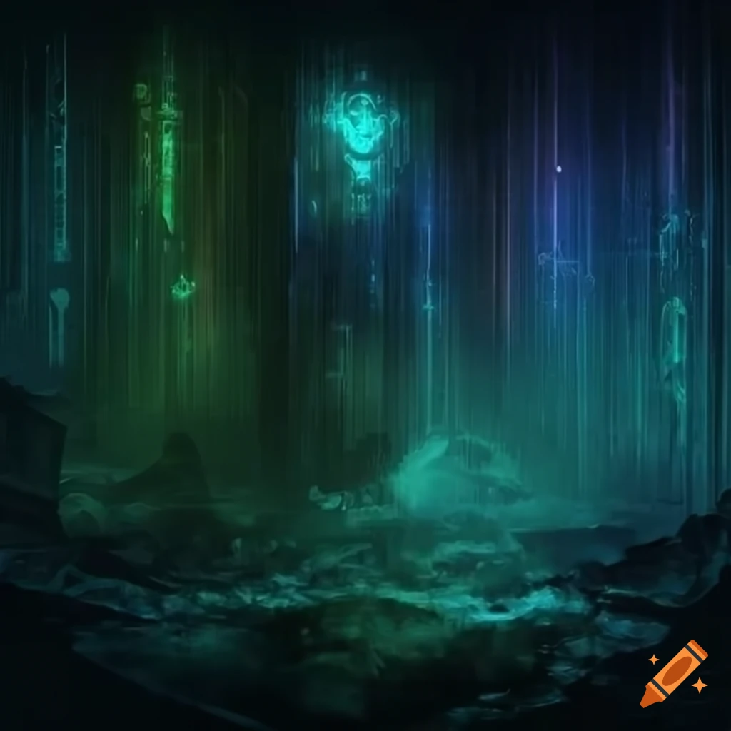 Wallpaper of a cosmic rpg game interface on Craiyon