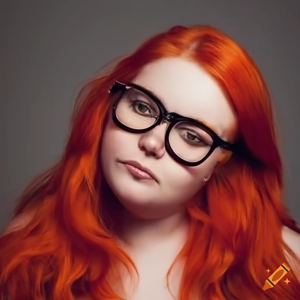 Stylish Woman With Red Hair And Freckles On Craiyon