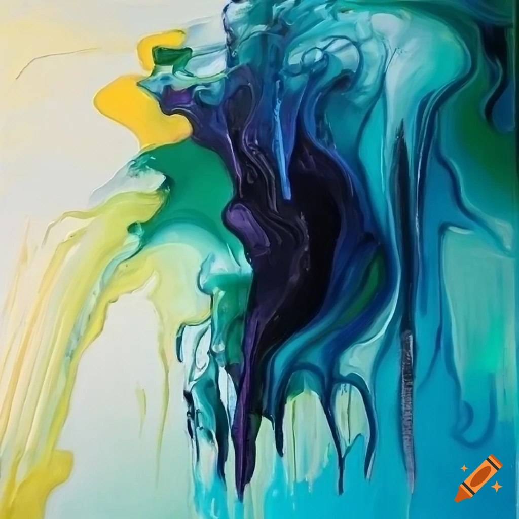 Abstract showcase display on Craiyon