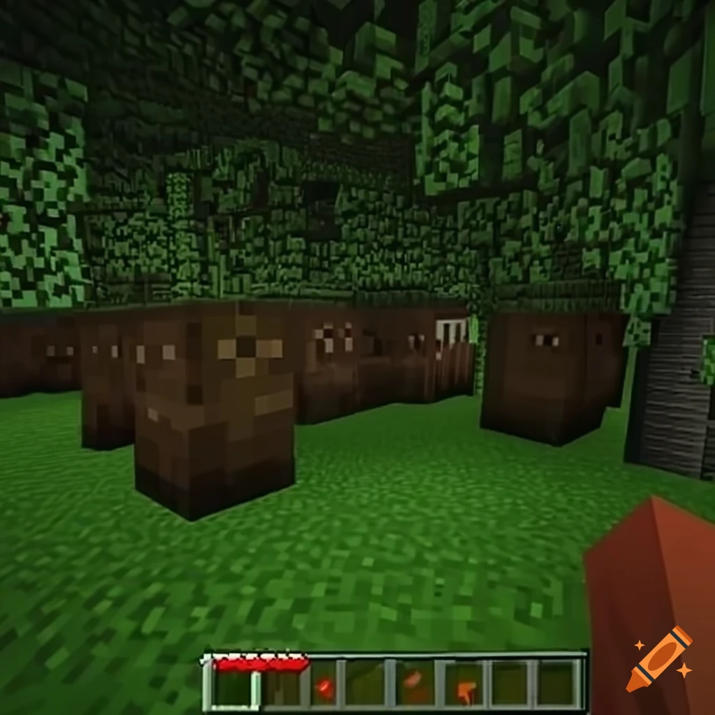 Image illustrating fundamental minecraft mechanics