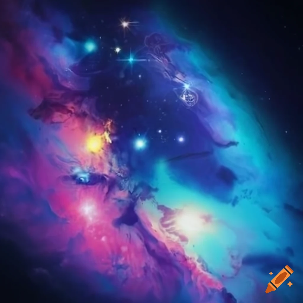 Astral space image on Craiyon