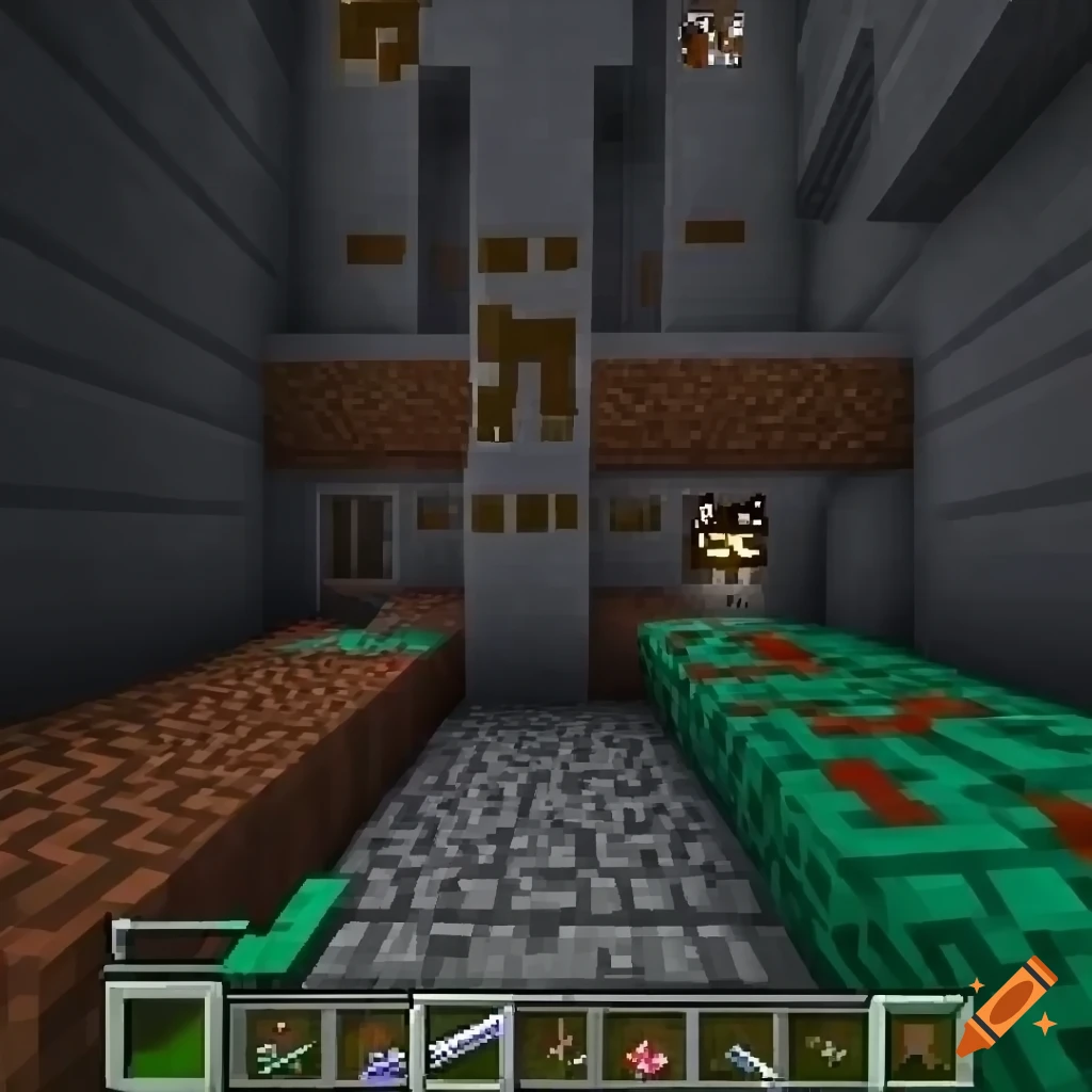 Nitrado minecraft server on Craiyon