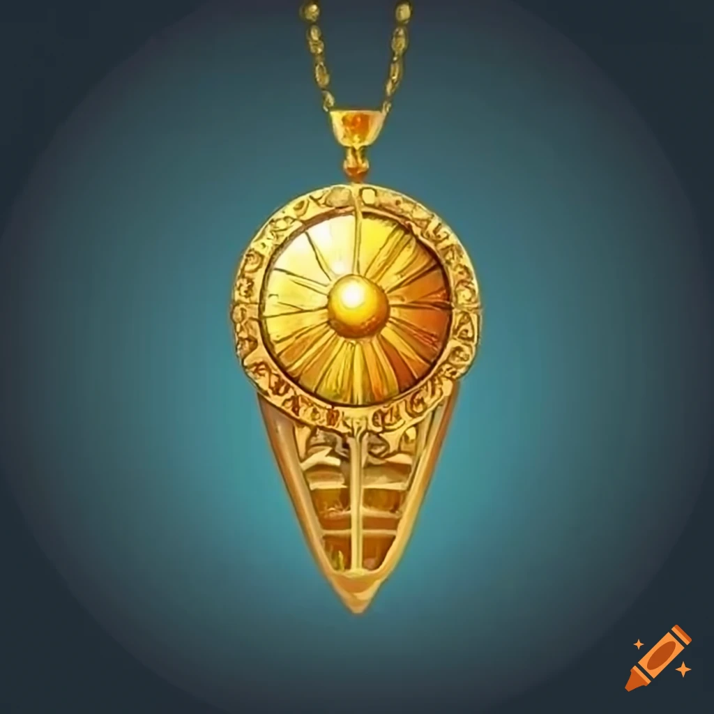 Ancient golden amulet