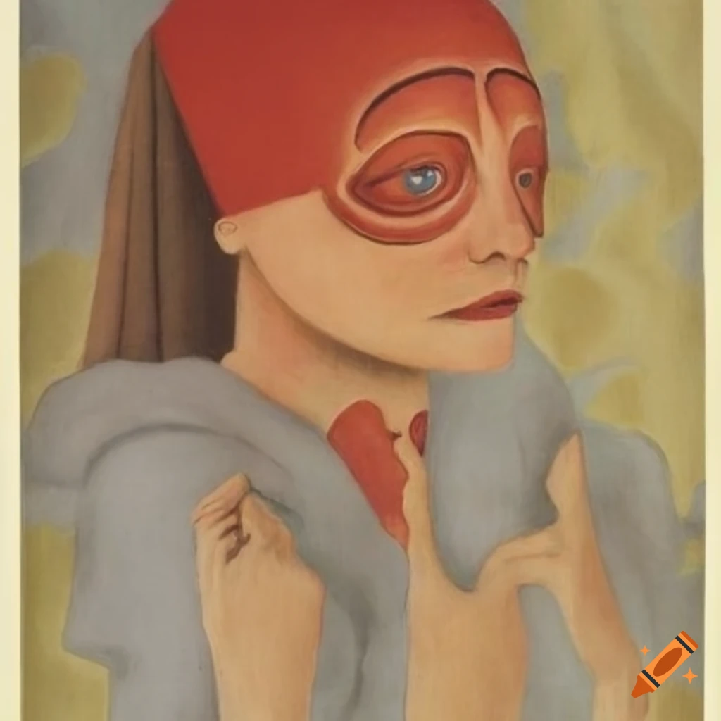 Surreal painting by george tooker