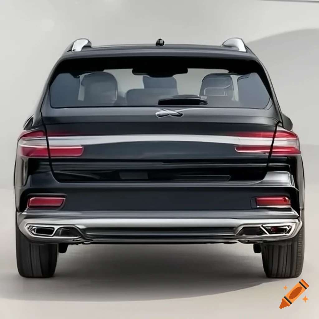 Rear view of a 2023 genesis gv80 on Craiyon