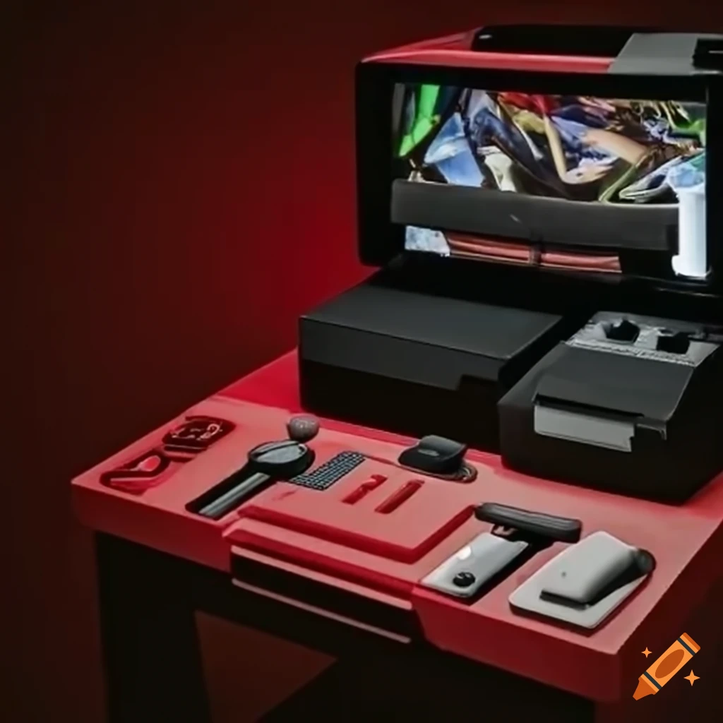 Retro gaming illustration