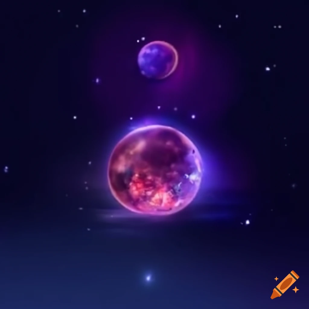 Image of a boundless universe on Craiyon