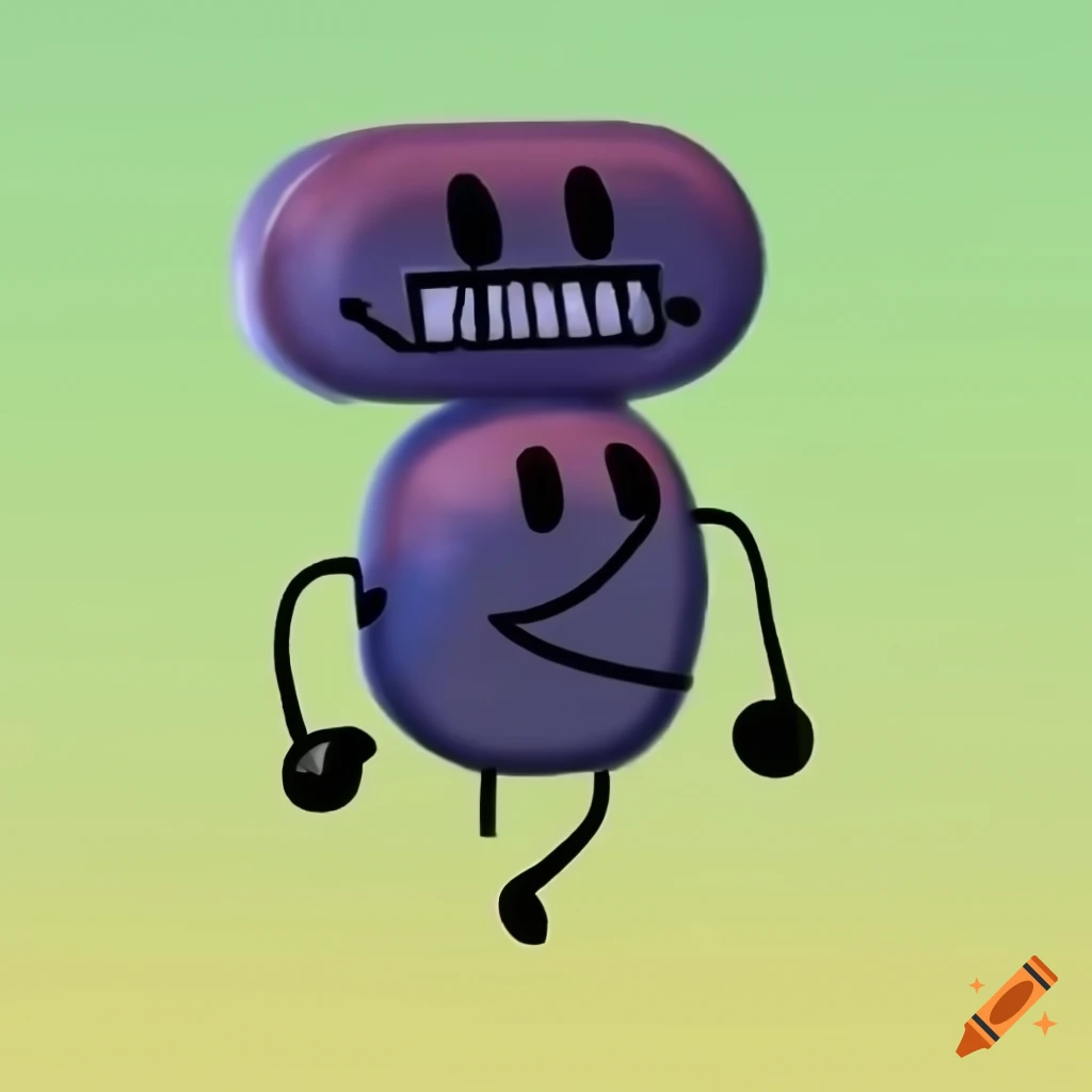 Adorable gelatin bfb plush toy on Craiyon