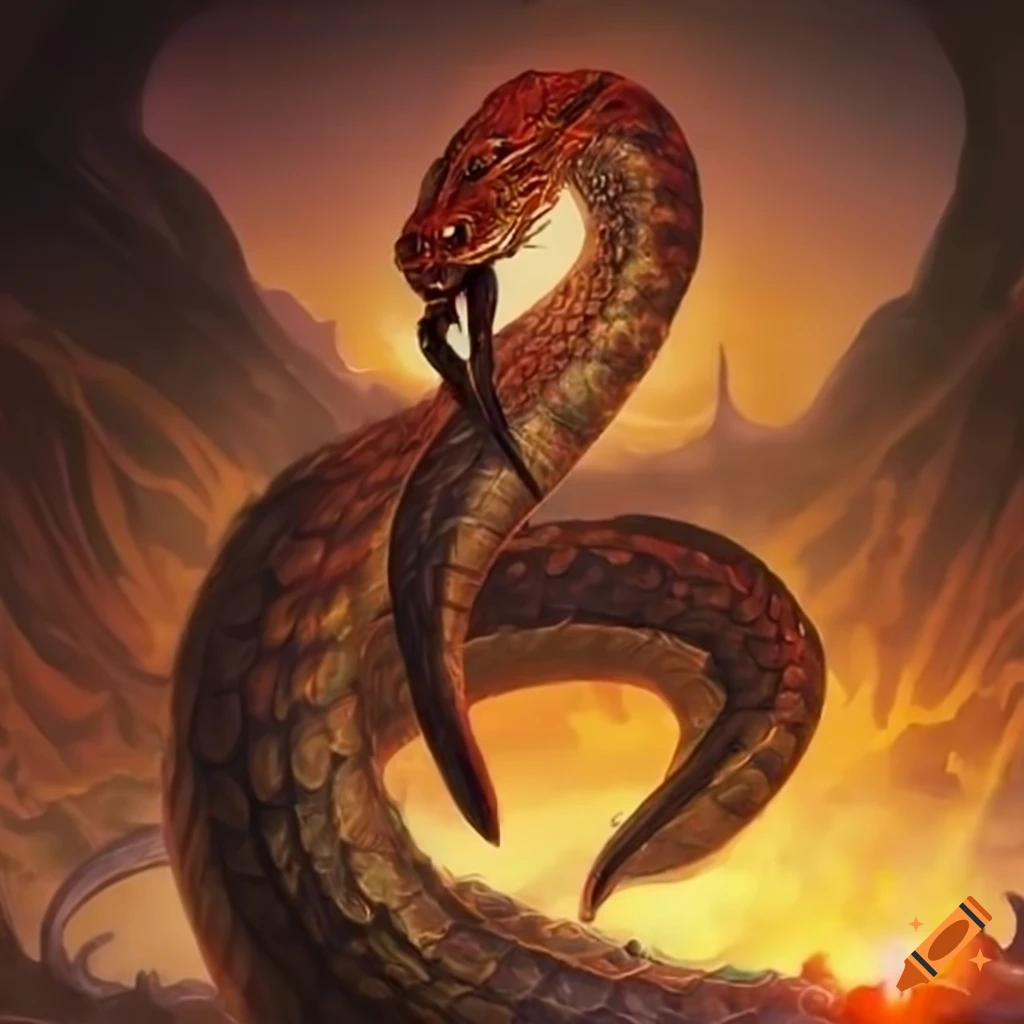 Sea serpent on Craiyon