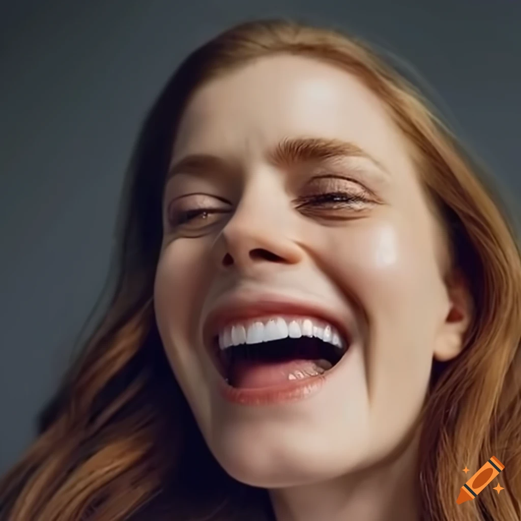 Close-up portrait of a stunning young woman with flawless features on ...