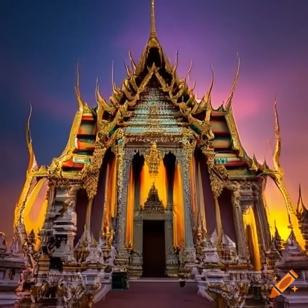 Beautiful thai temple