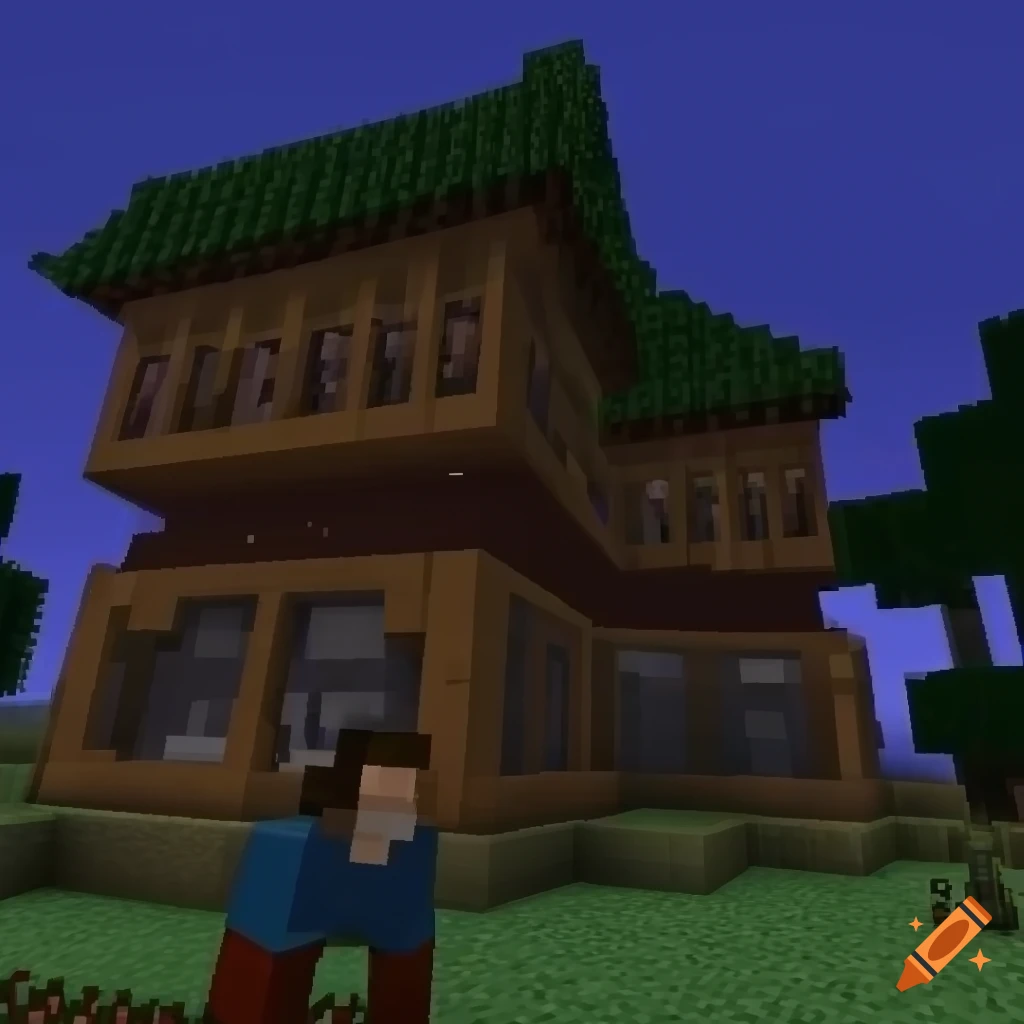 Minecraft su servers logo on Craiyon