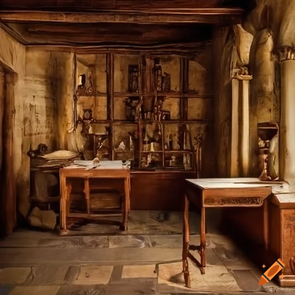 Interior of an old rural house in kerala on Craiyon