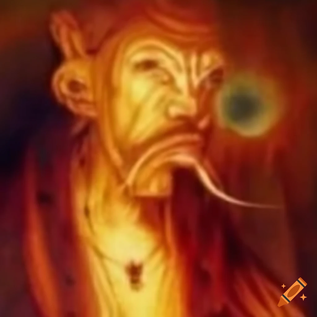 Artistic representation of jinns on Craiyon