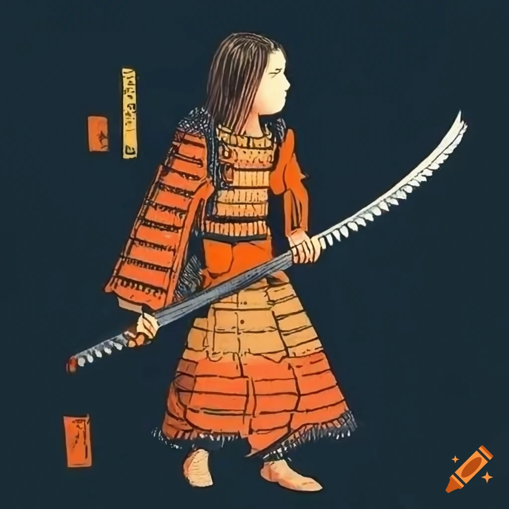 Samurai riding on a horse amidst cherry blossom forests on Craiyon