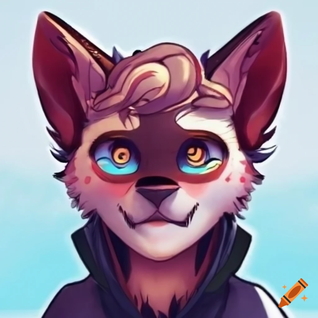 Art of a furry character on Craiyon
