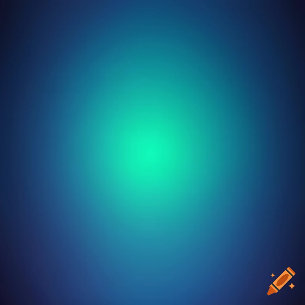 Abstract gradient with cyan and blue colors on Craiyon