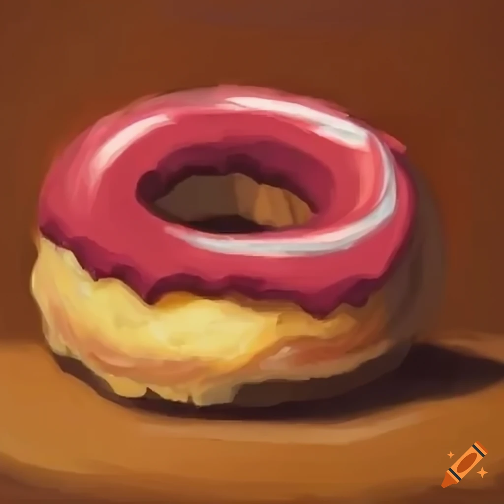 Donut SMP server logo on Craiyon