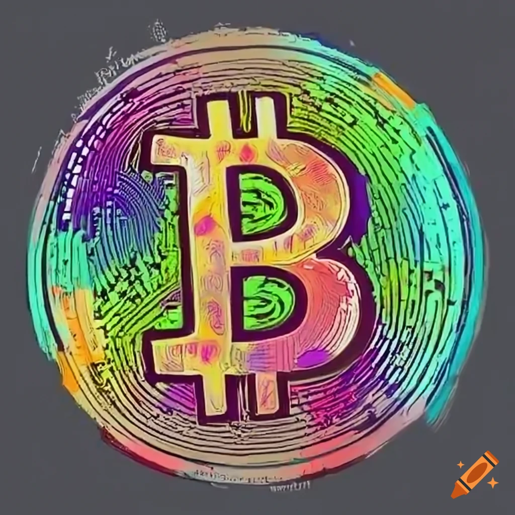Bitcoin symbol on Craiyon