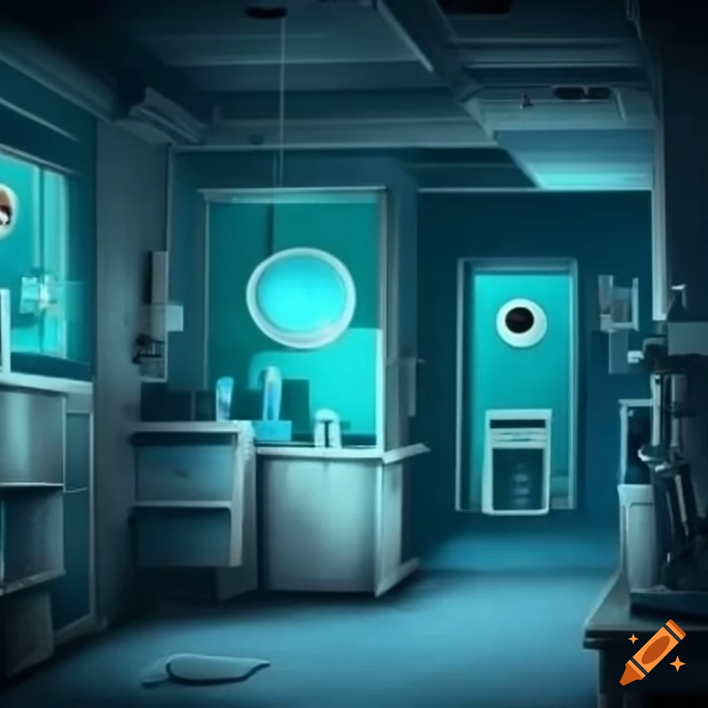 Fait moi un escape game sur le thème d'un laboratoire on Craiyon