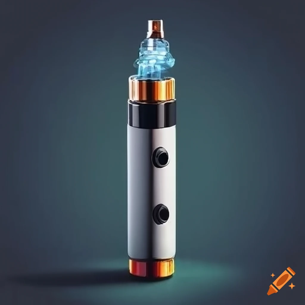 Vaping device promoting a healthy lifestyle on Craiyon