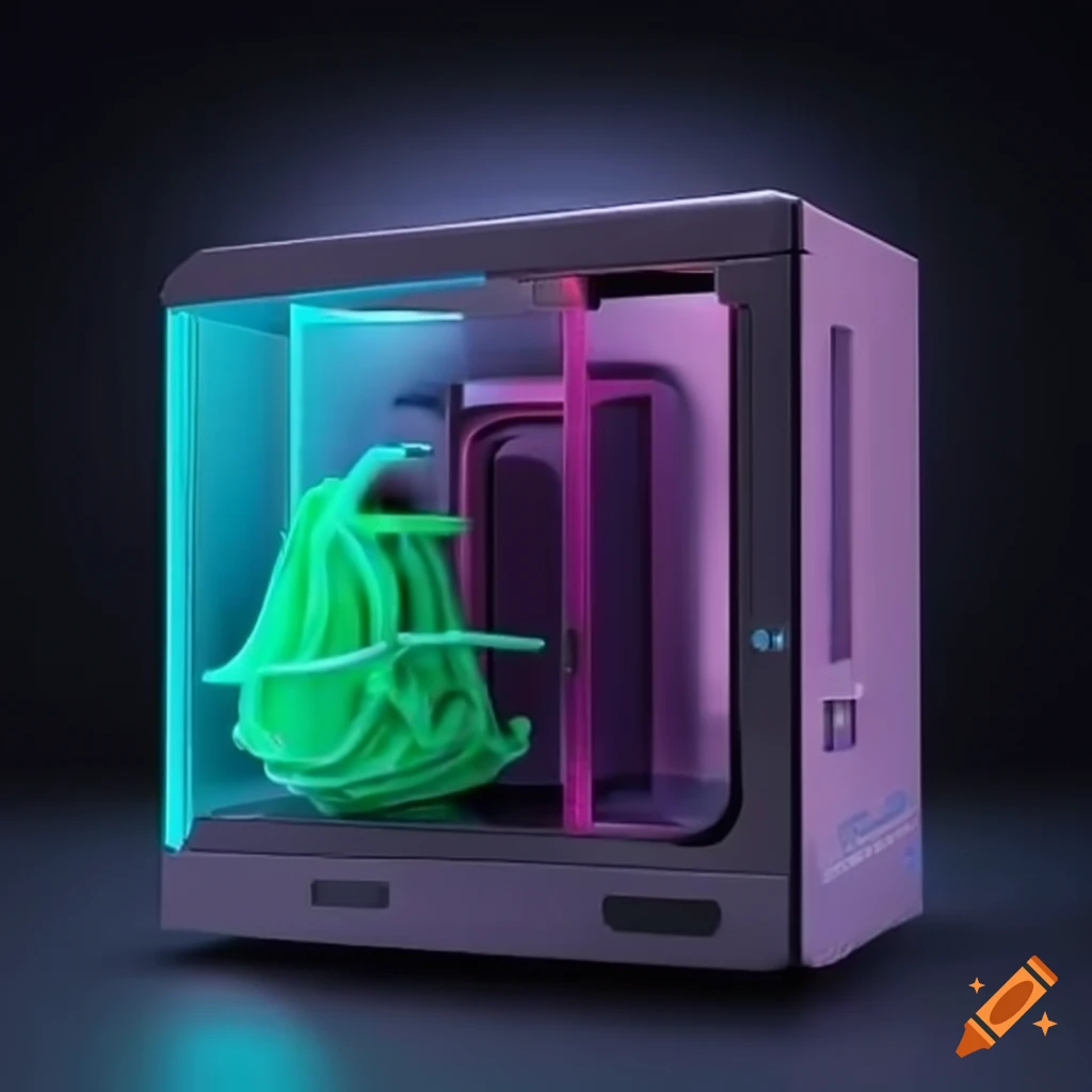 3d printer in action