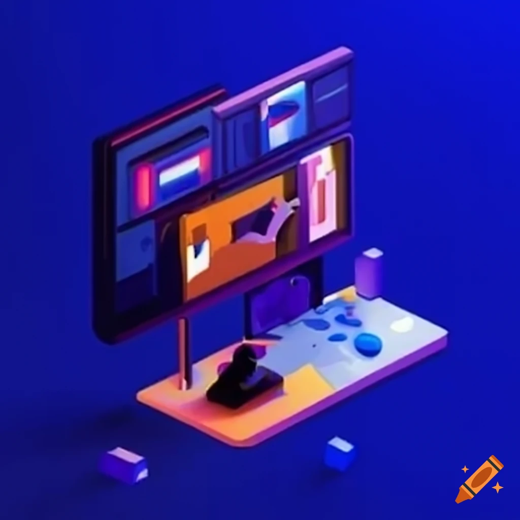 Illustration of cross-platform play