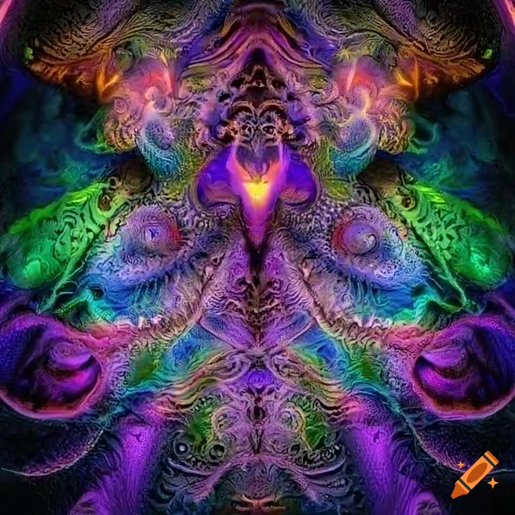 Abstract cosmic unity and transcendence of beings on Craiyon