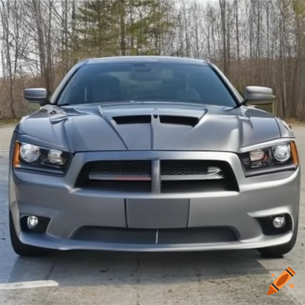 2012 dodge charger r/t in granite color on Craiyon