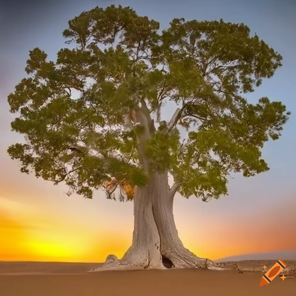 Image of a palo santo tree on Craiyon