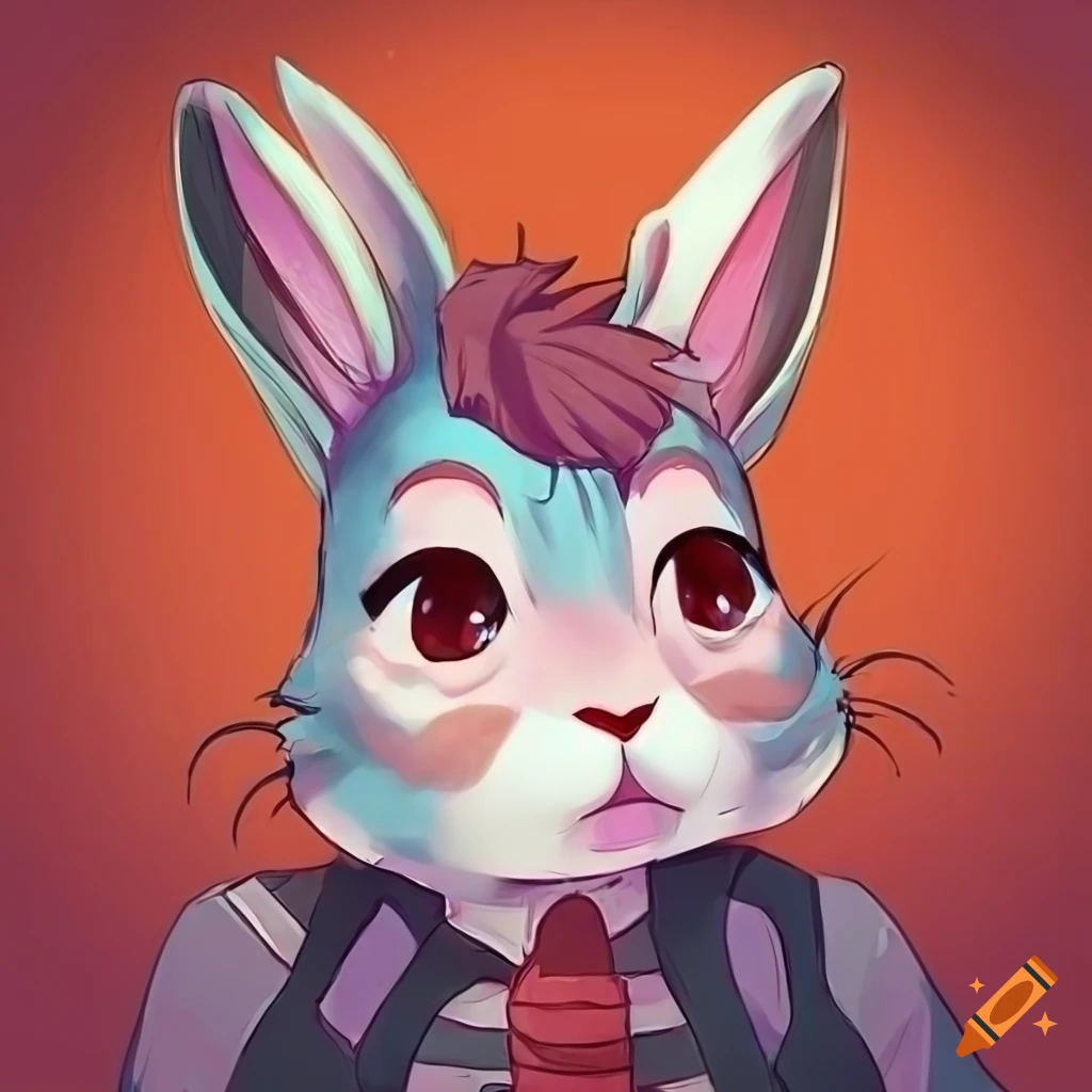 Anthropomorphic squirrel warrior in sanrio artwork on Craiyon