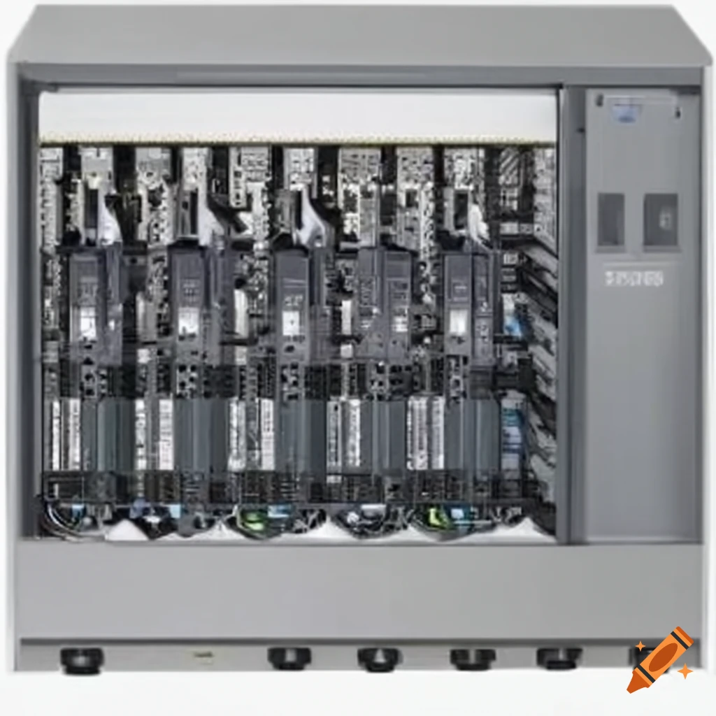 Image of a unique server system on Craiyon