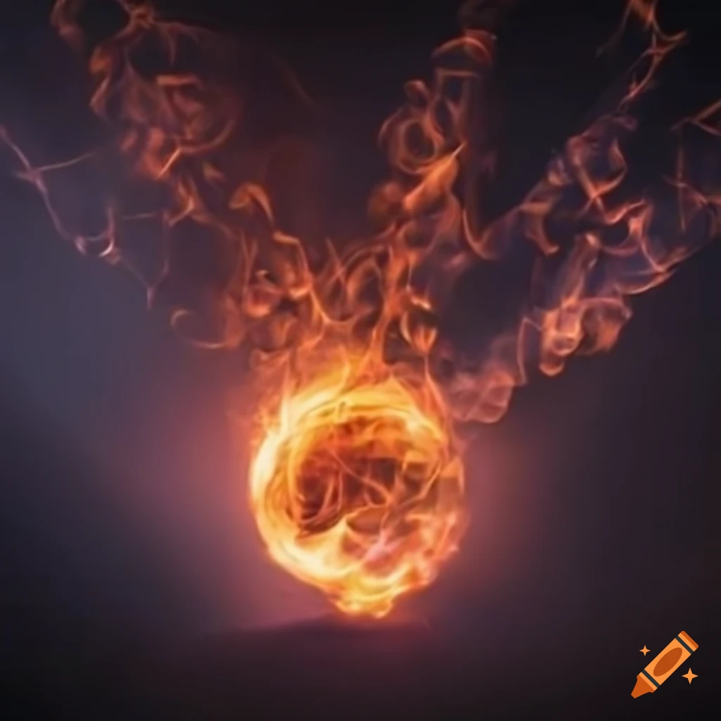 Fireball image on Craiyon