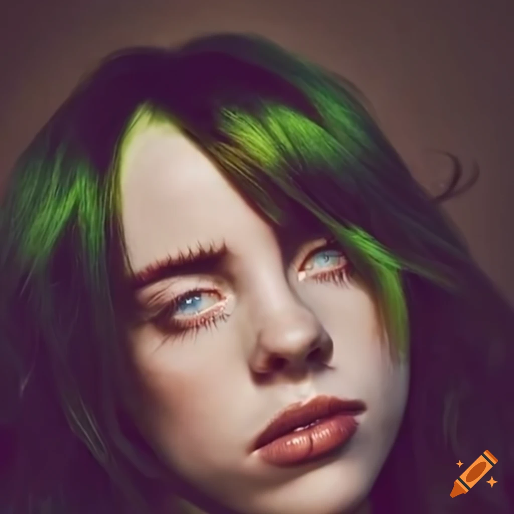 Portrait of billie eilish