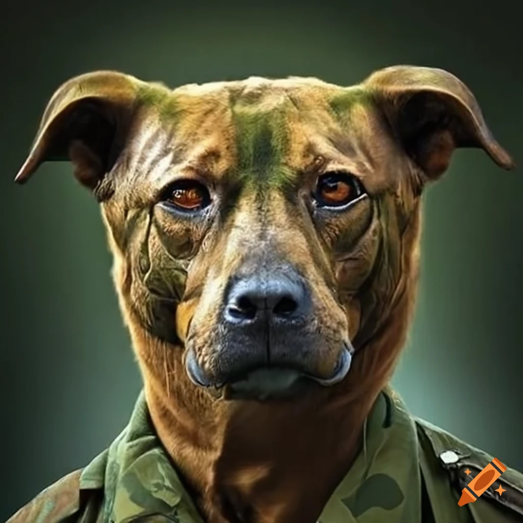 Vietnam war animal on Craiyon