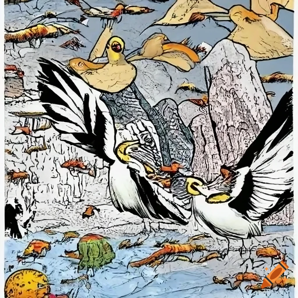 Artistic illustration of bio-engineers and eco-scientists helping ...