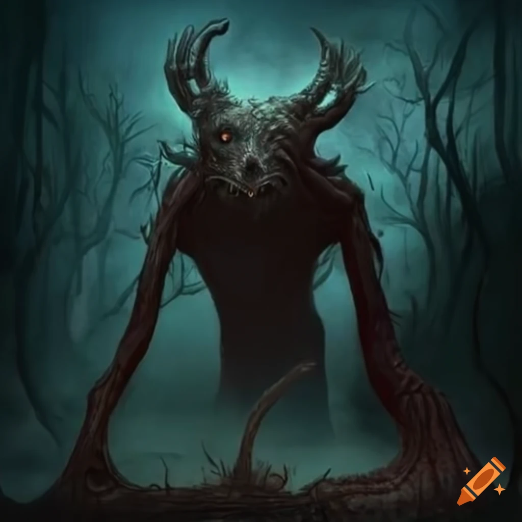 Behemoth creature on Craiyon