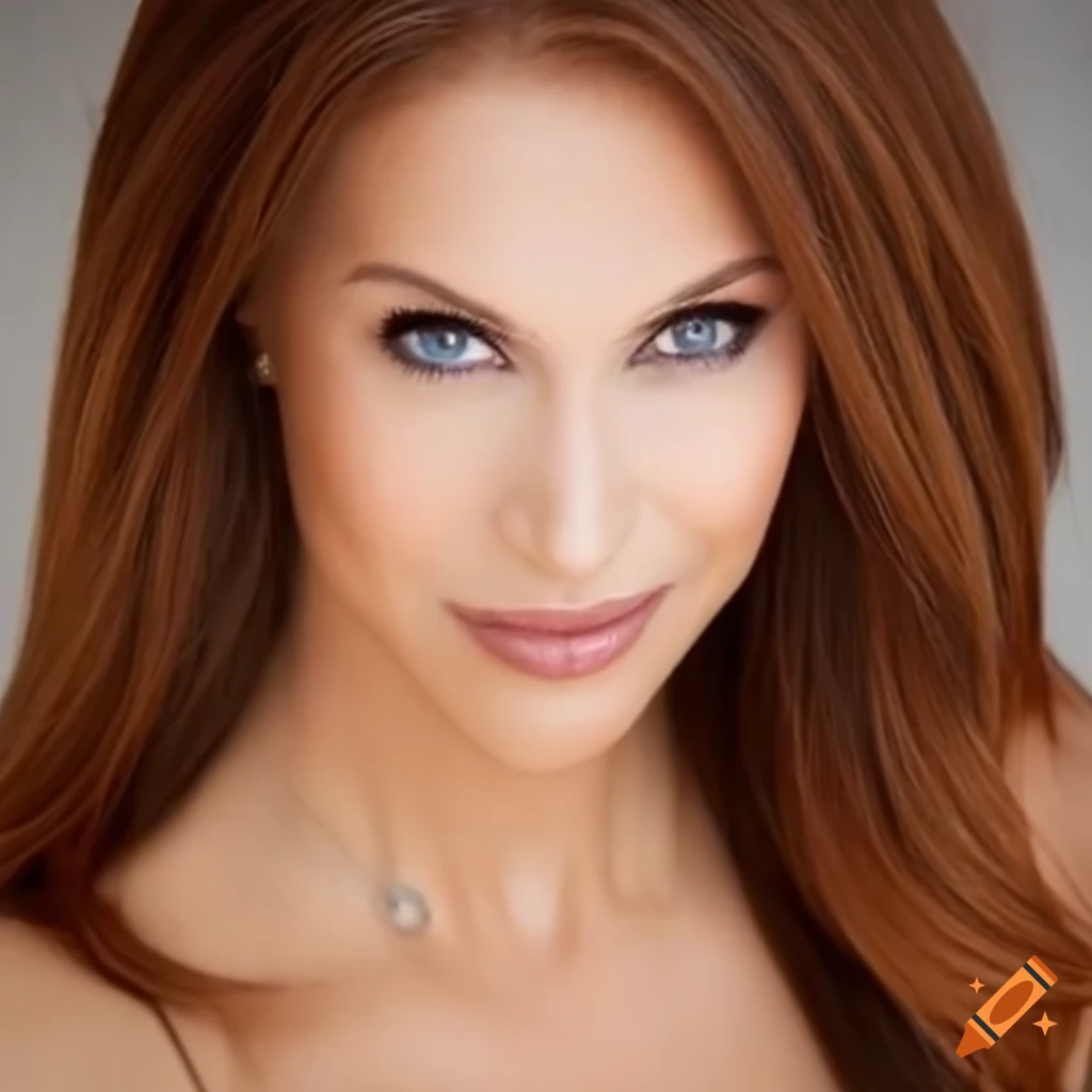 Closeup glamour photo of darya folsom