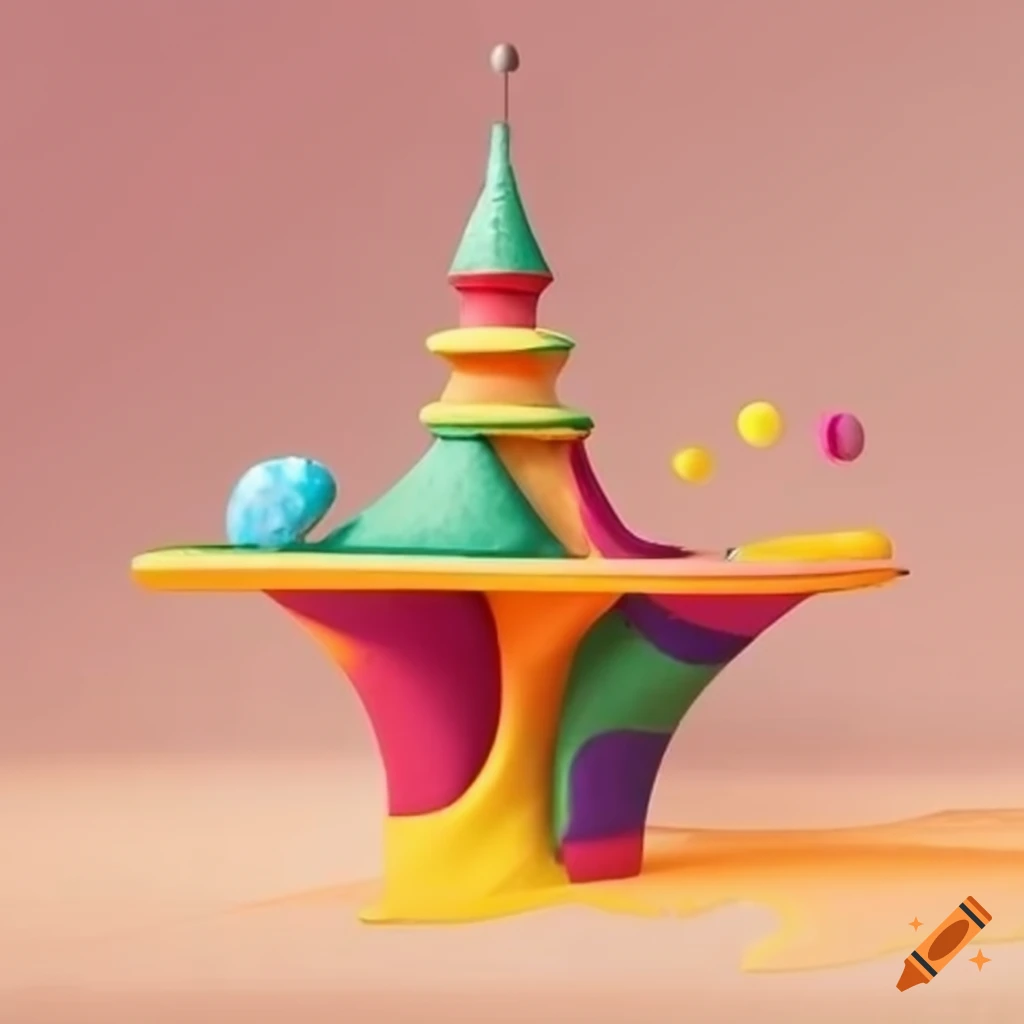Colorful And Surreal Playground On Craiyon