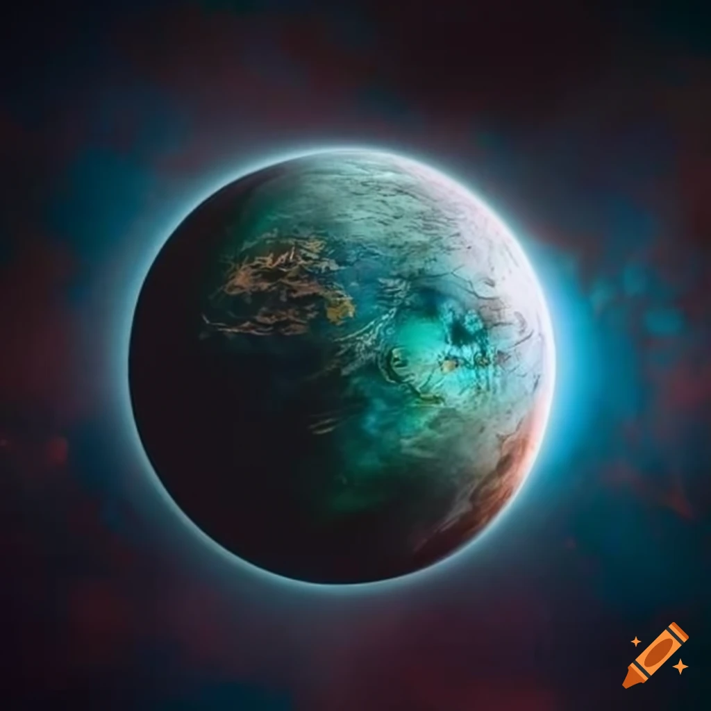 Vision of the world in 2500 on Craiyon