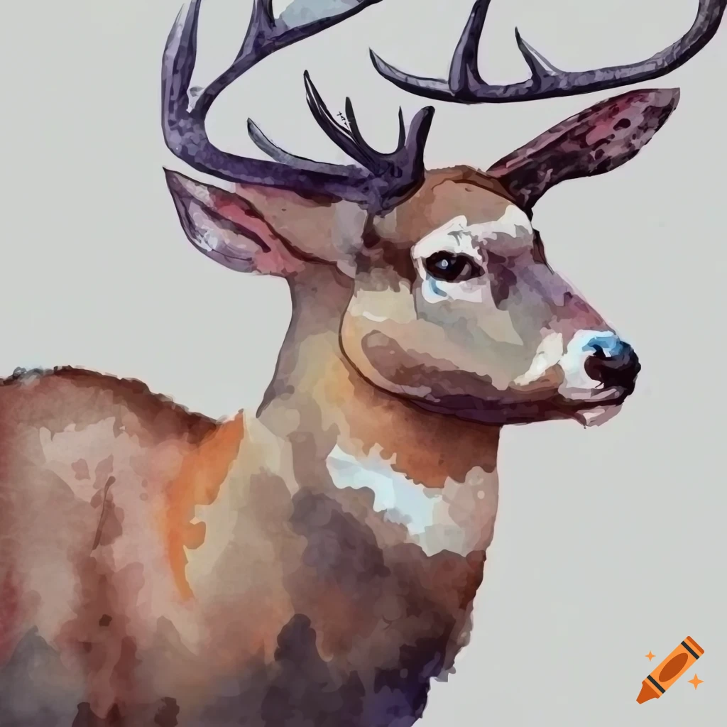 Jumping Buck Illustration
