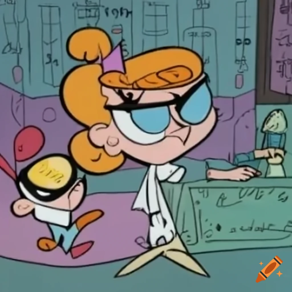 Image from dexter's laboratory on Craiyon